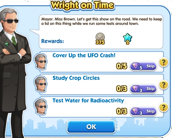 Wright on Time | SimCitySocial Wiki | Fandom