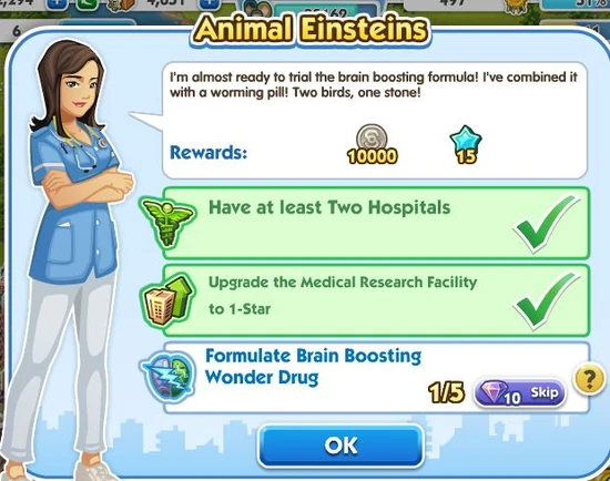 Animal Einsteins | SimCitySocial Wiki | Fandom