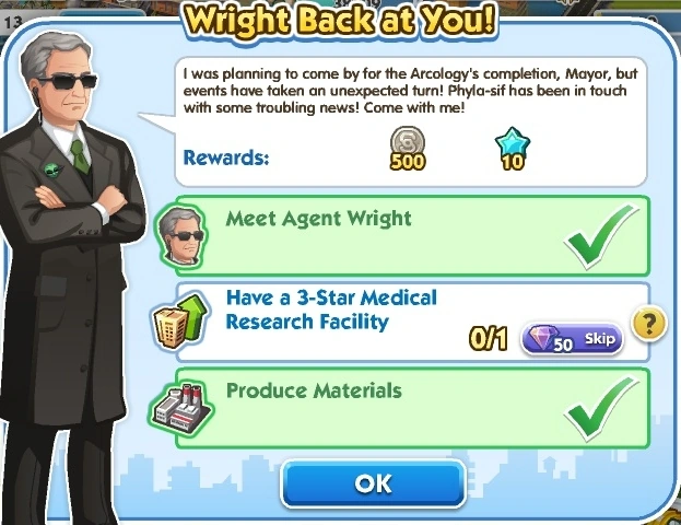 Wright Back At You | SimCitySocial Wiki | Fandom