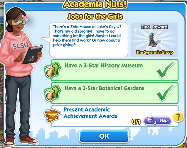 Jobs for the Girls | SimCitySocial Wiki | Fandom