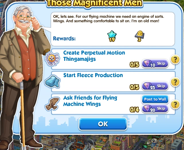 Those Magnificent Men | SimCitySocial Wiki | Fandom
