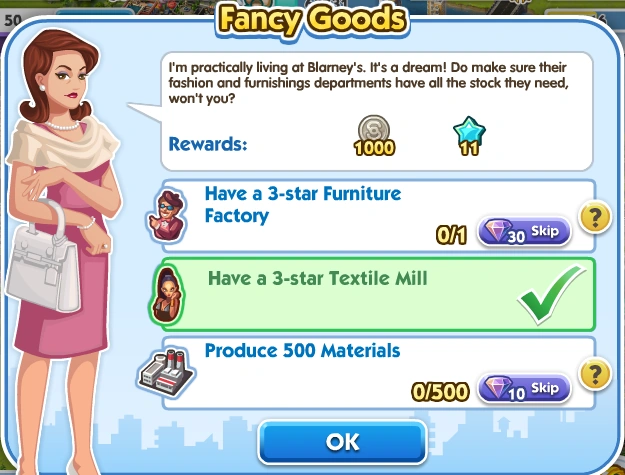 Fancy Goods | SimCitySocial Wiki | Fandom