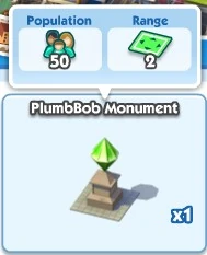 PlumbBob Monument | SimCitySocial Wiki | Fandom
