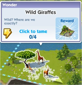 Wild Giraffes | SimCitySocial Wiki | Fandom