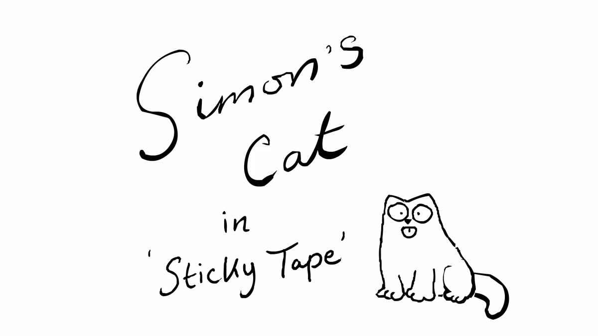 Sticky Tape | Simon's cat вики | Fandom