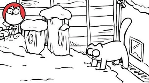 simon's cat coloring pages