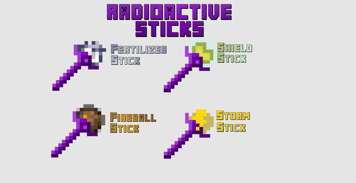 Radioactive Sticks | Energy Datapacks Wiki | Fandom