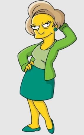 Edna Krabappel With Images The Simpsons Simpson Bart
