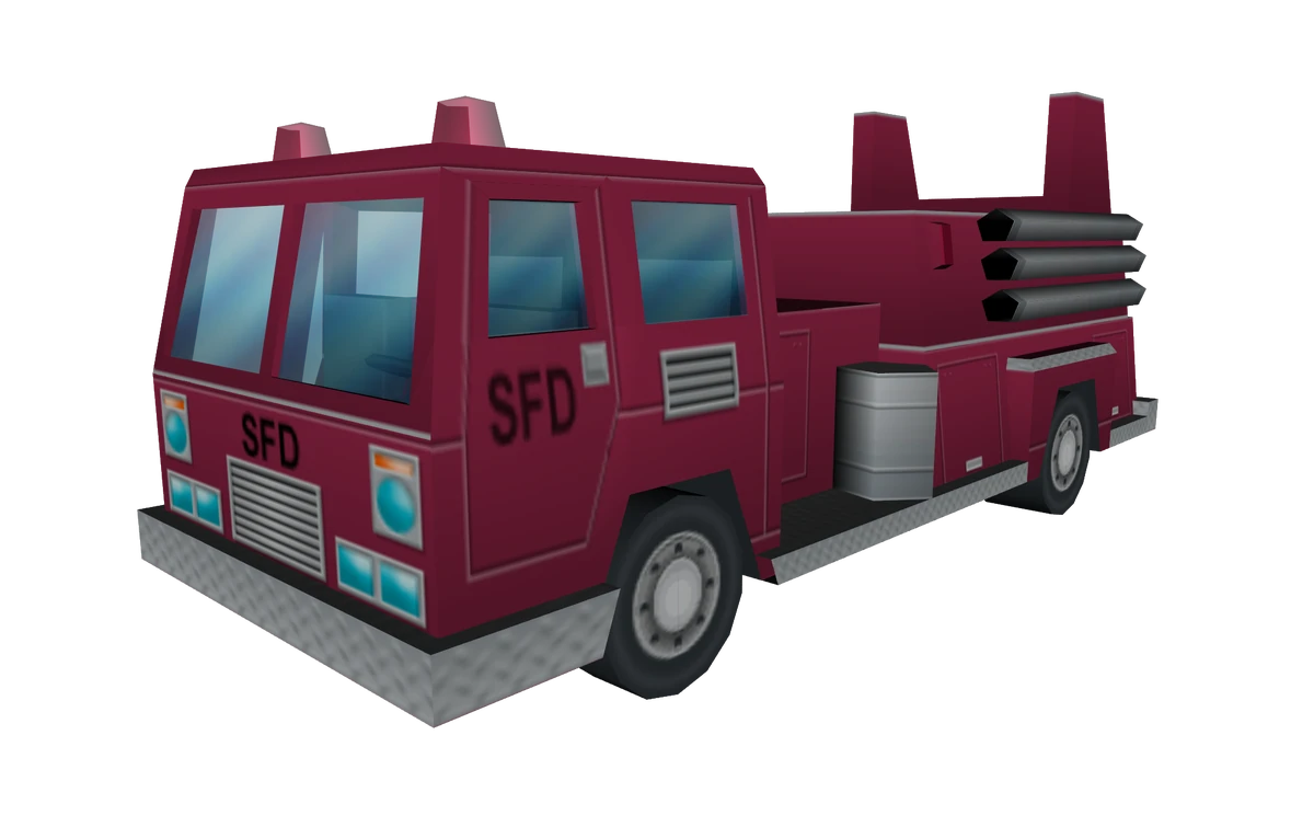 Fire Truck | The Simpsons Hit And Run Wiki | Fandom