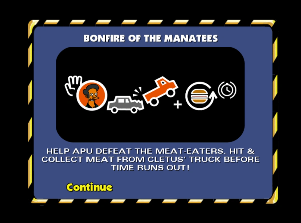 Bonfire of the Manatees | Wiki The Simpsons Hit & Run | Fandom