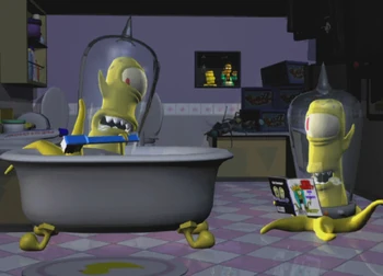 Kang and Kodos | The Simpsons Hit And Run Wiki | Fandom