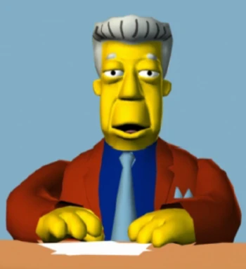 Kent Brockman | The Simpsons Hit And Run Wiki | Fandom