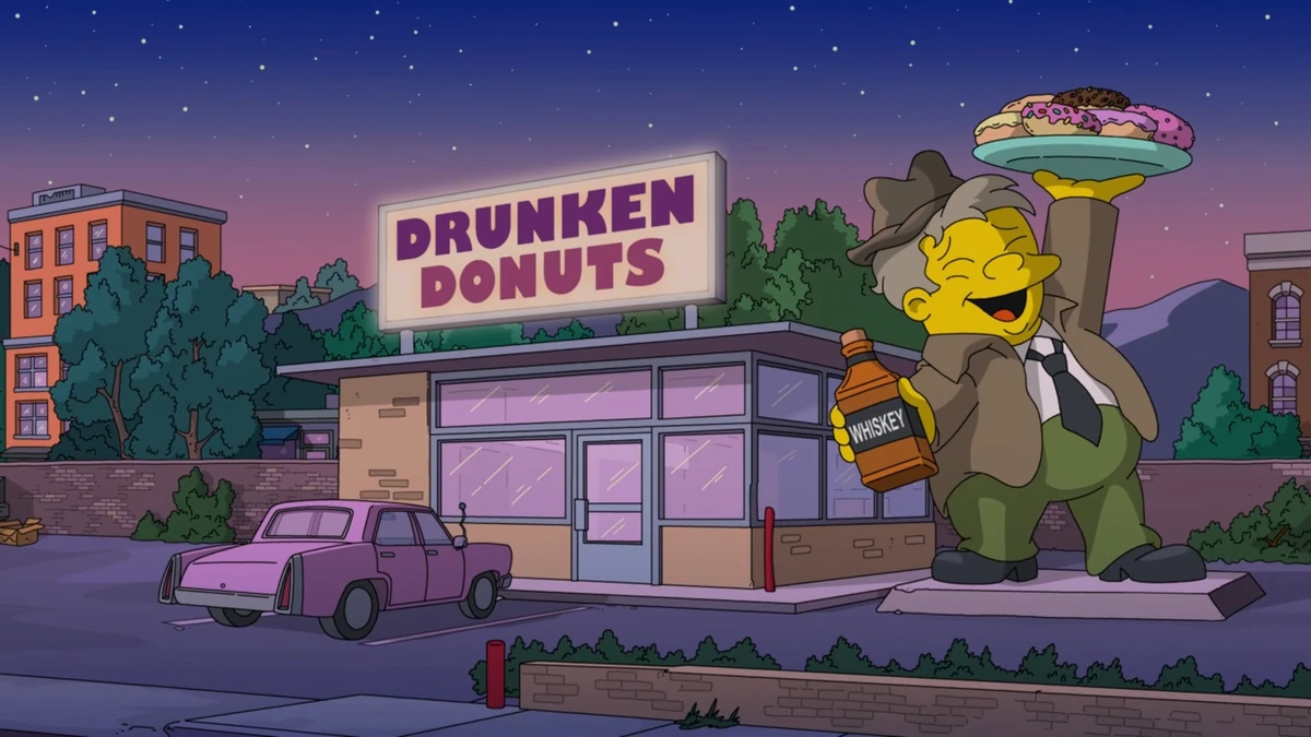 Drunken Donuts | Simpsons Wiki | Fandom