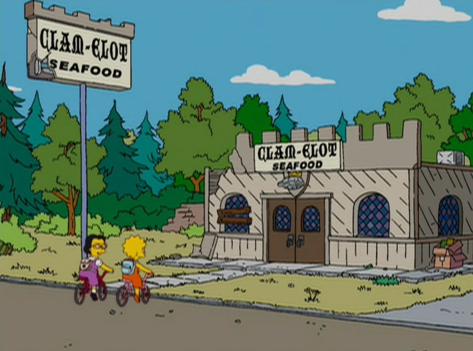 Clam-Elot Sea-Food | Simpsons Wiki | Fandom