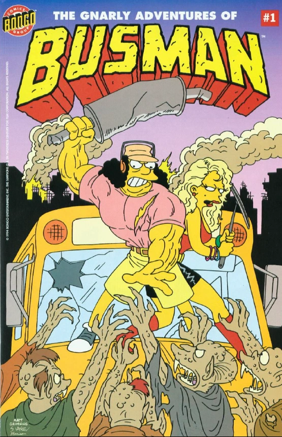 The Gnarly Adventures Of Busman | Simpsons Wiki | Fandom
