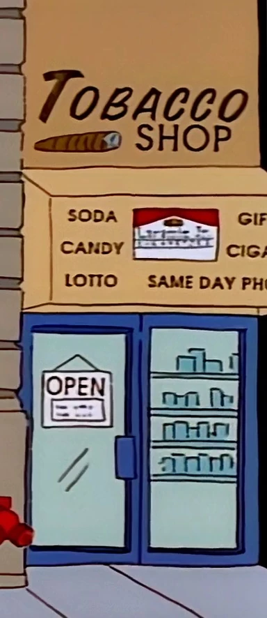 Tobacco Shop | Simpsons Wiki | Fandom
