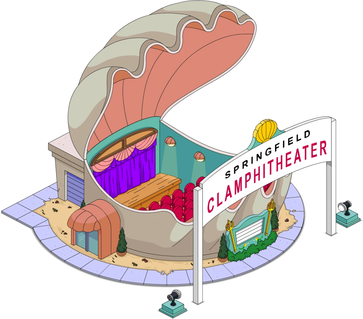 Springfield Clamphitheater | Simpsons Wiki | Fandom