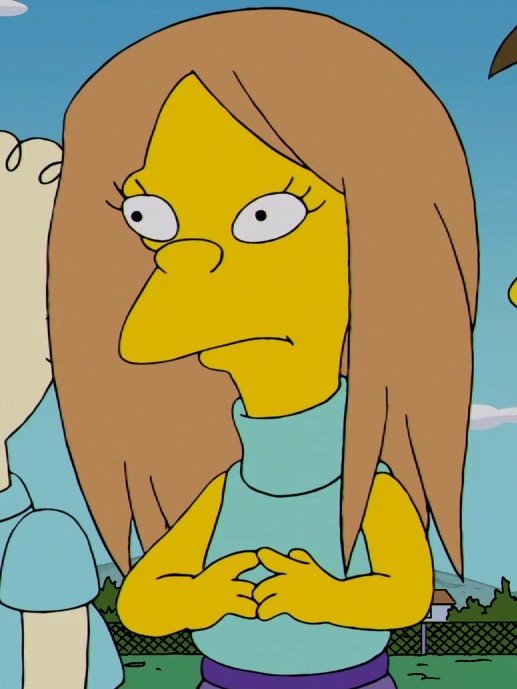 Lisa Simpson Hair Down
