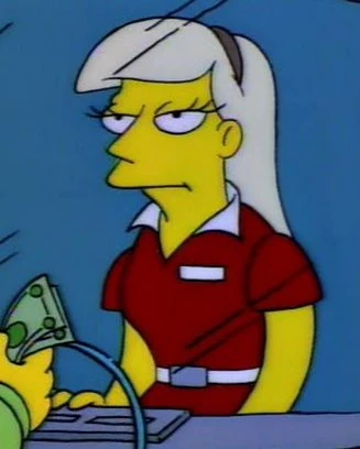 Itchy & Scratchy Land clerk | Simpsons Wiki | Fandom