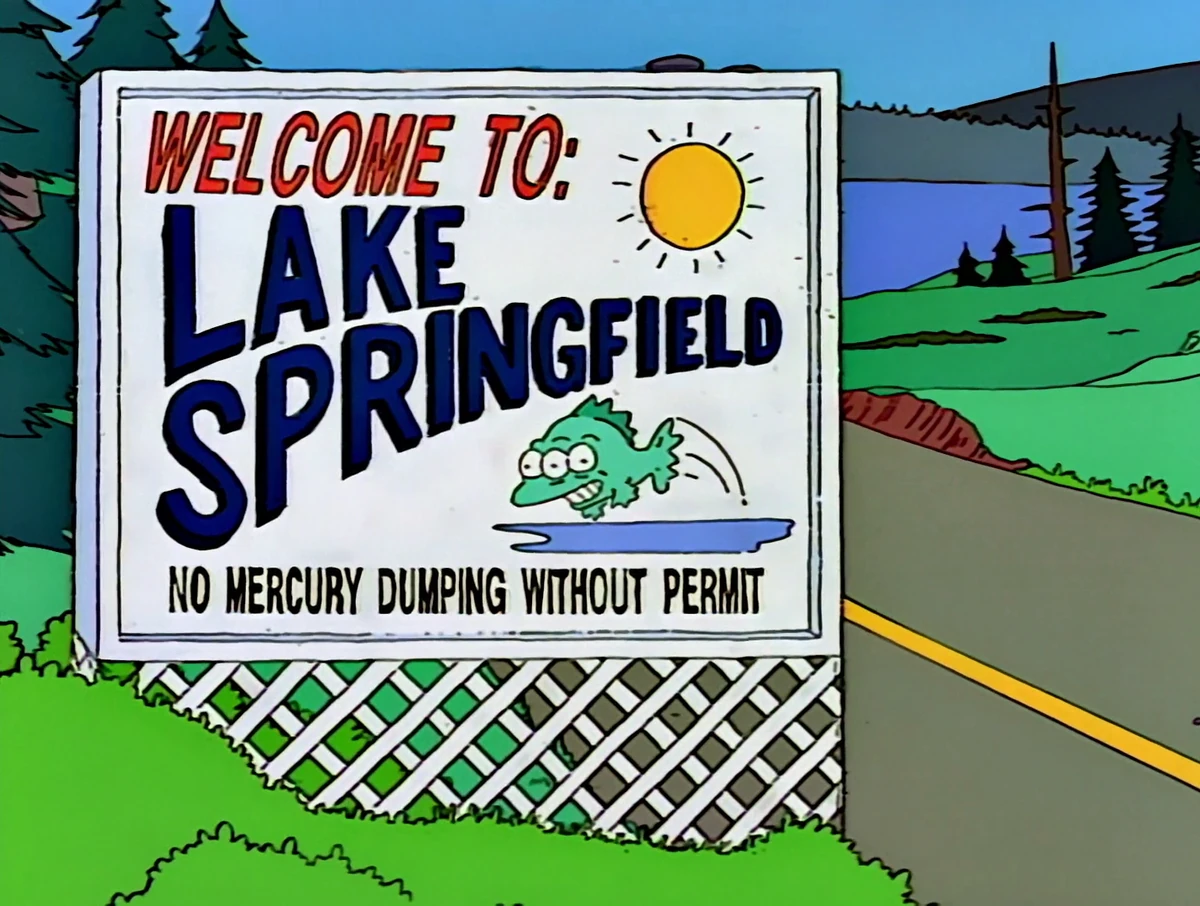Lake Springfield | Simpsons Wiki | Fandom