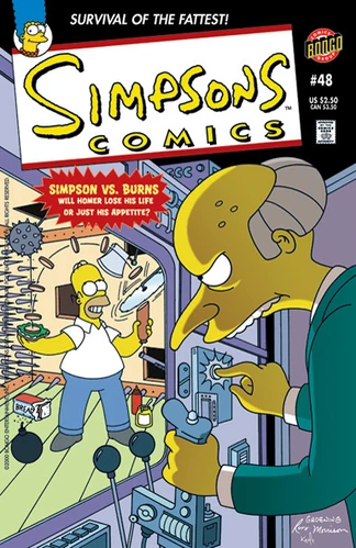 Simpsons Comics 48 | Simpsons Wiki | Fandom