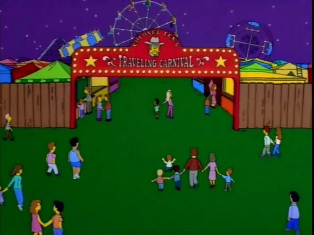 Colonel Tex's Traveling Carnival | Simpsons Wiki | Fandom