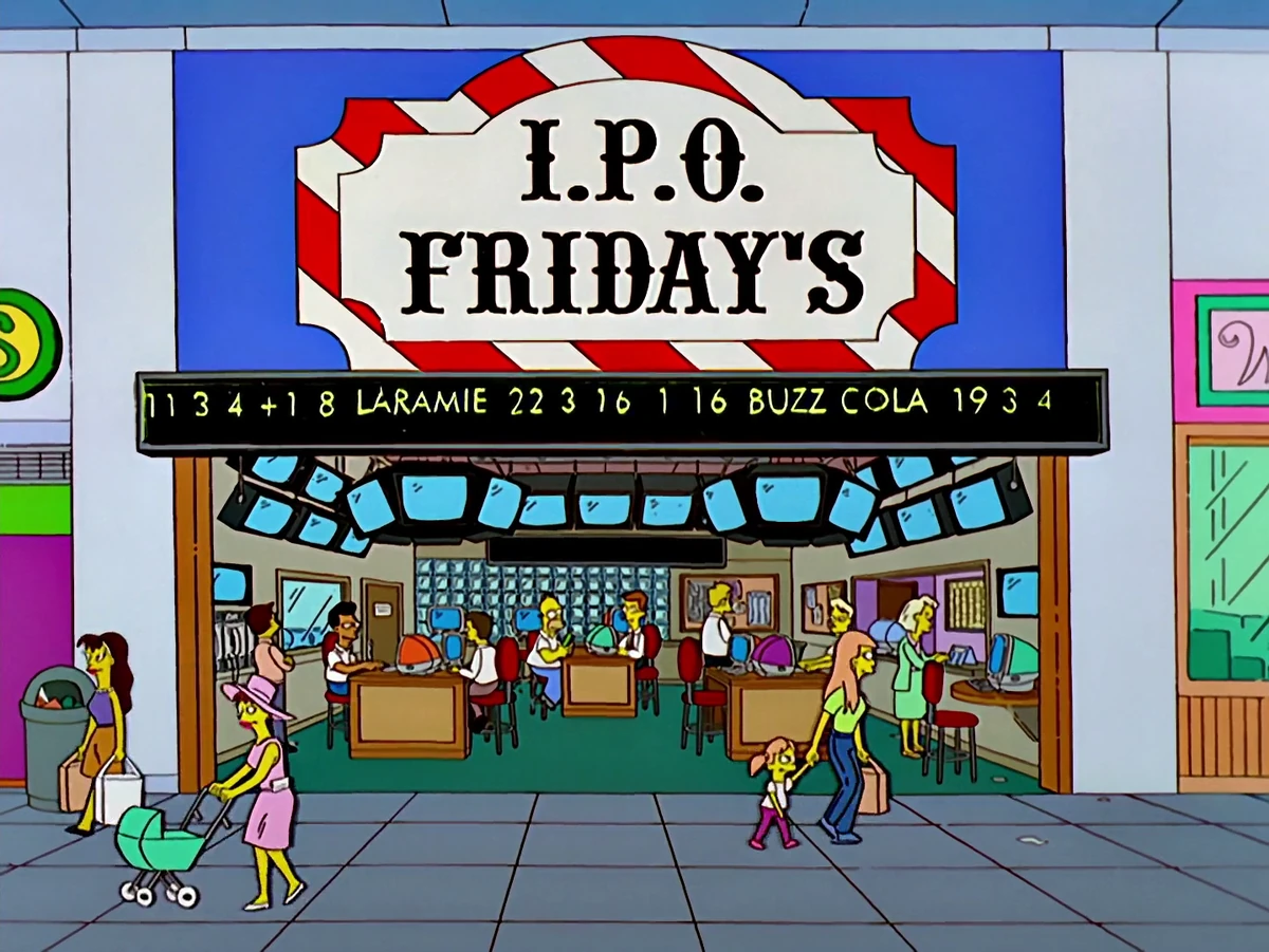 I.P.O. Friday's | Simpsons Wiki | Fandom