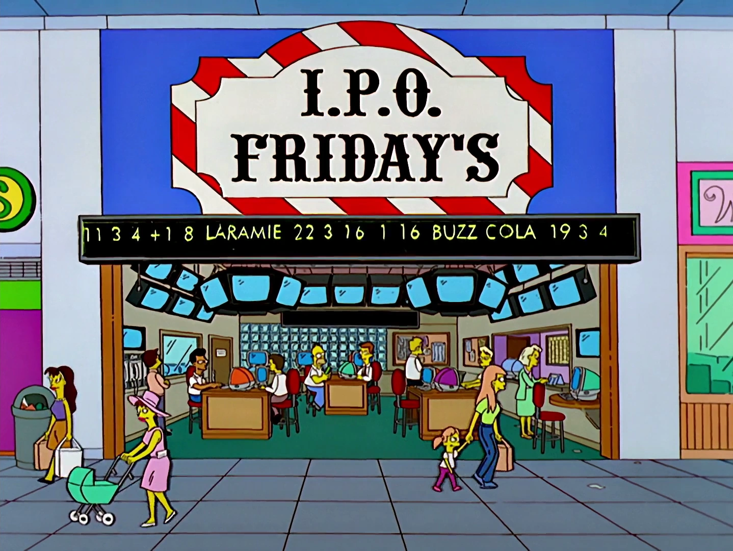 I.P.O. Friday's | Simpsons Wiki | Fandom
