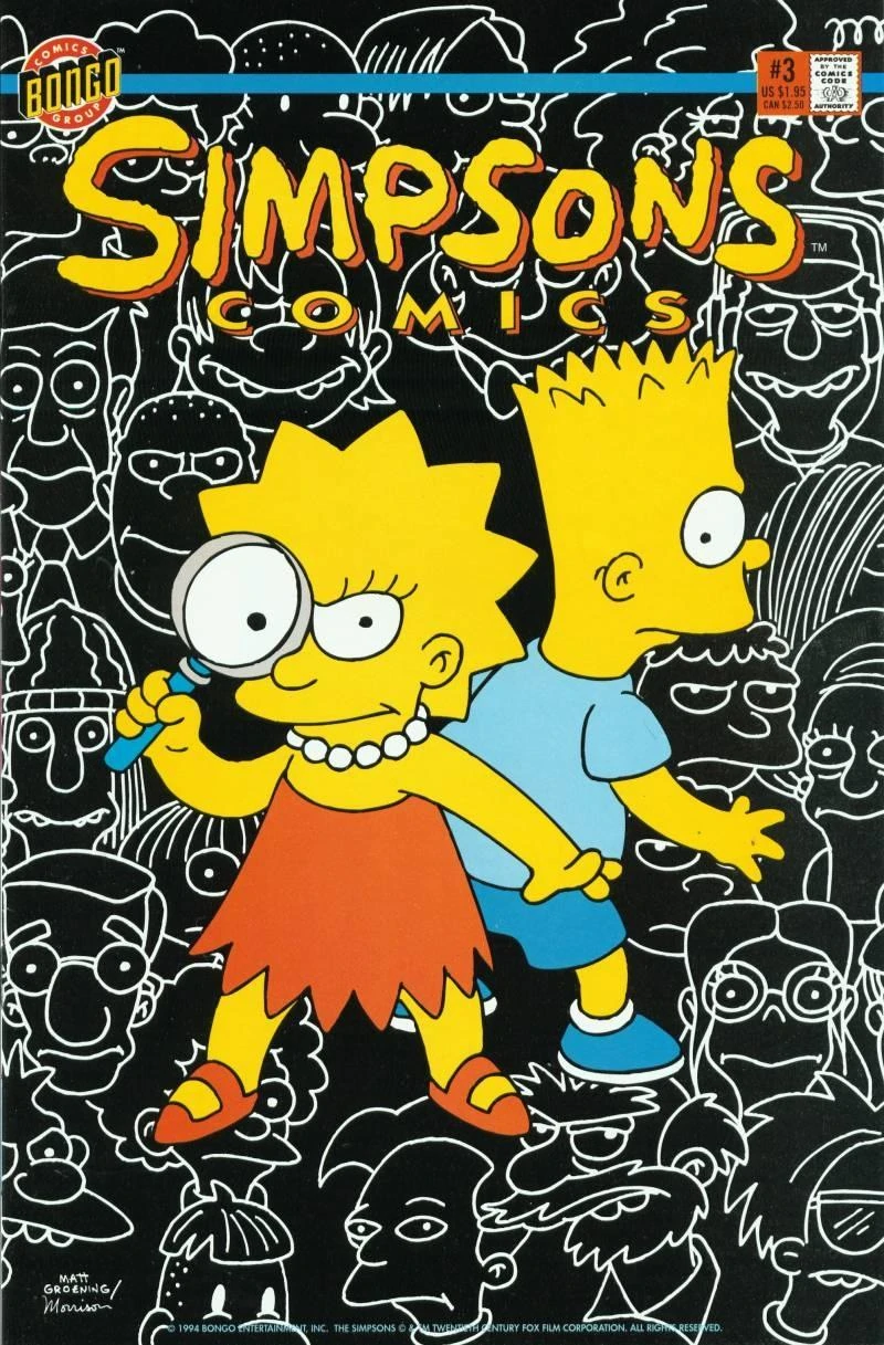 Simpsons Comics 3 | Simpsons Wiki | Fandom