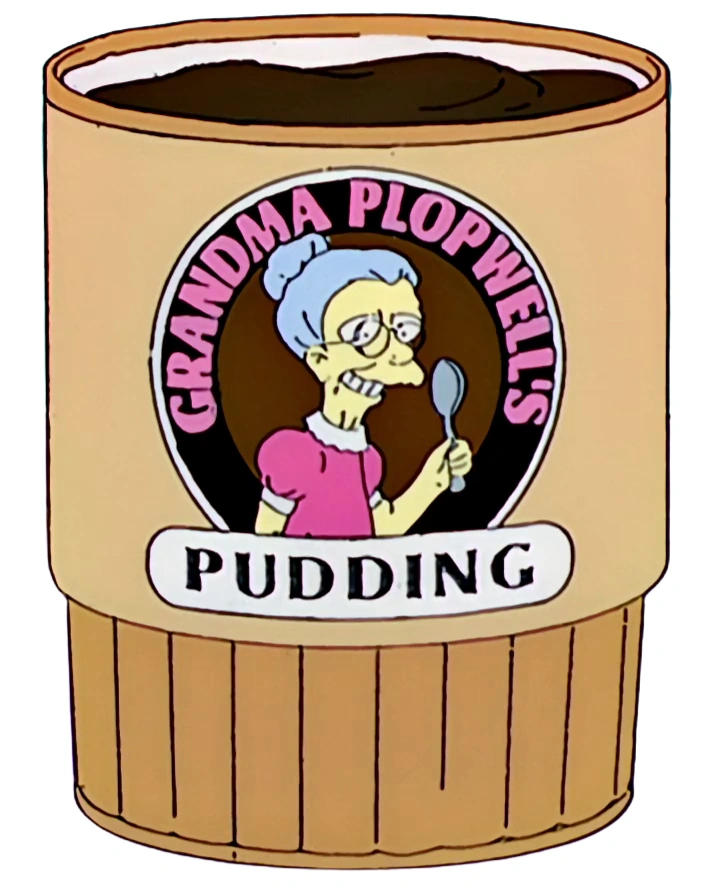 Grandma Plopwell's Pudding | Simpsons Wiki | Fandom