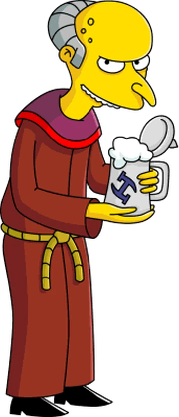 Carachtair Simpsons Mr Burns The Simpsons: Mr. Burns Release The