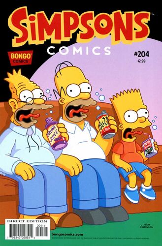 Simpsons Comics 204 | Simpsons Wiki | Fandom