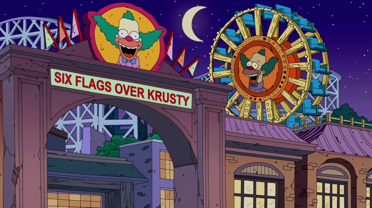 Six Flags Over Krusty | Simpsons Wiki | Fandom