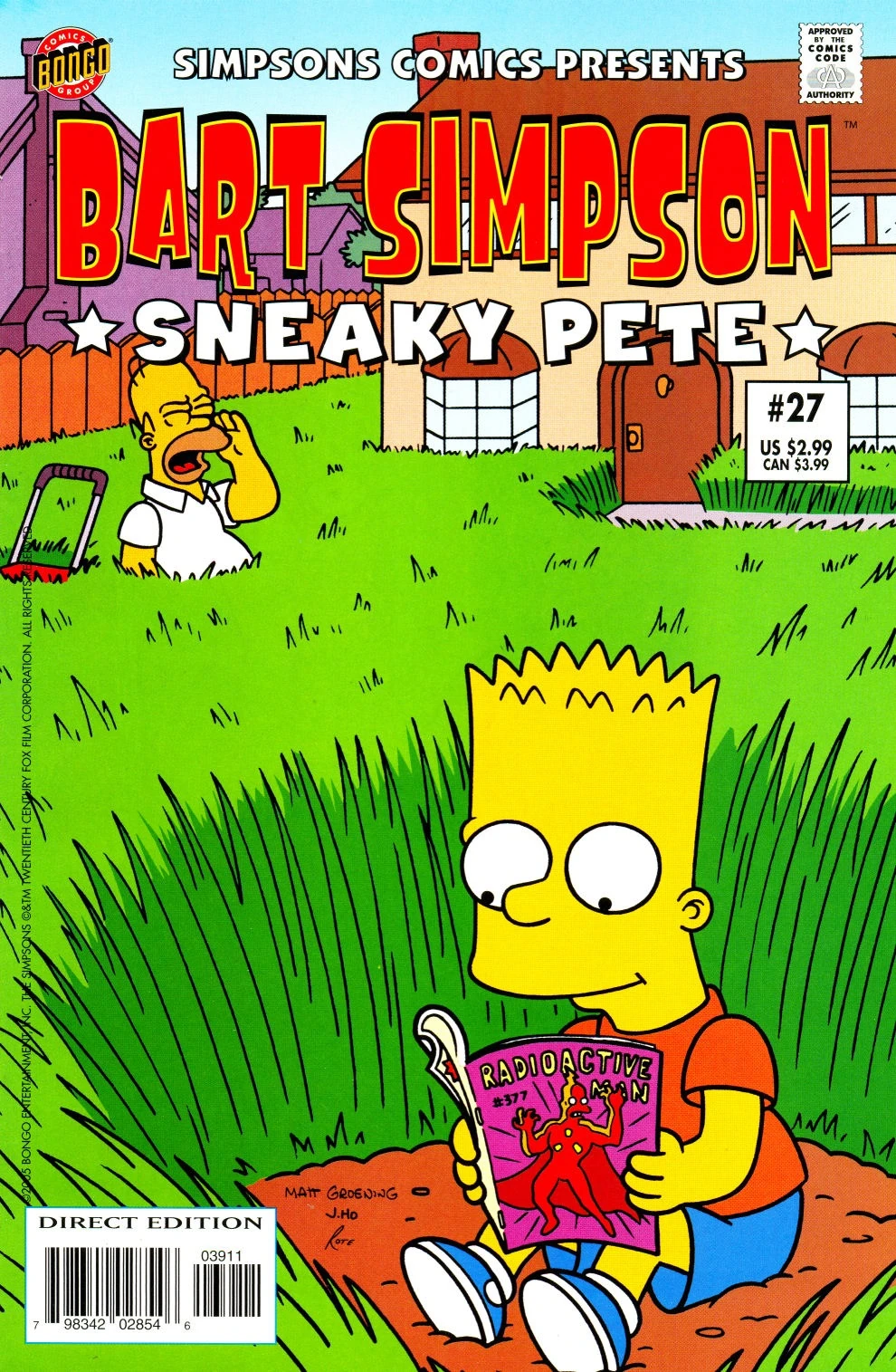 Bart Simpson Comics 27 | Simpsons Wiki | Fandom