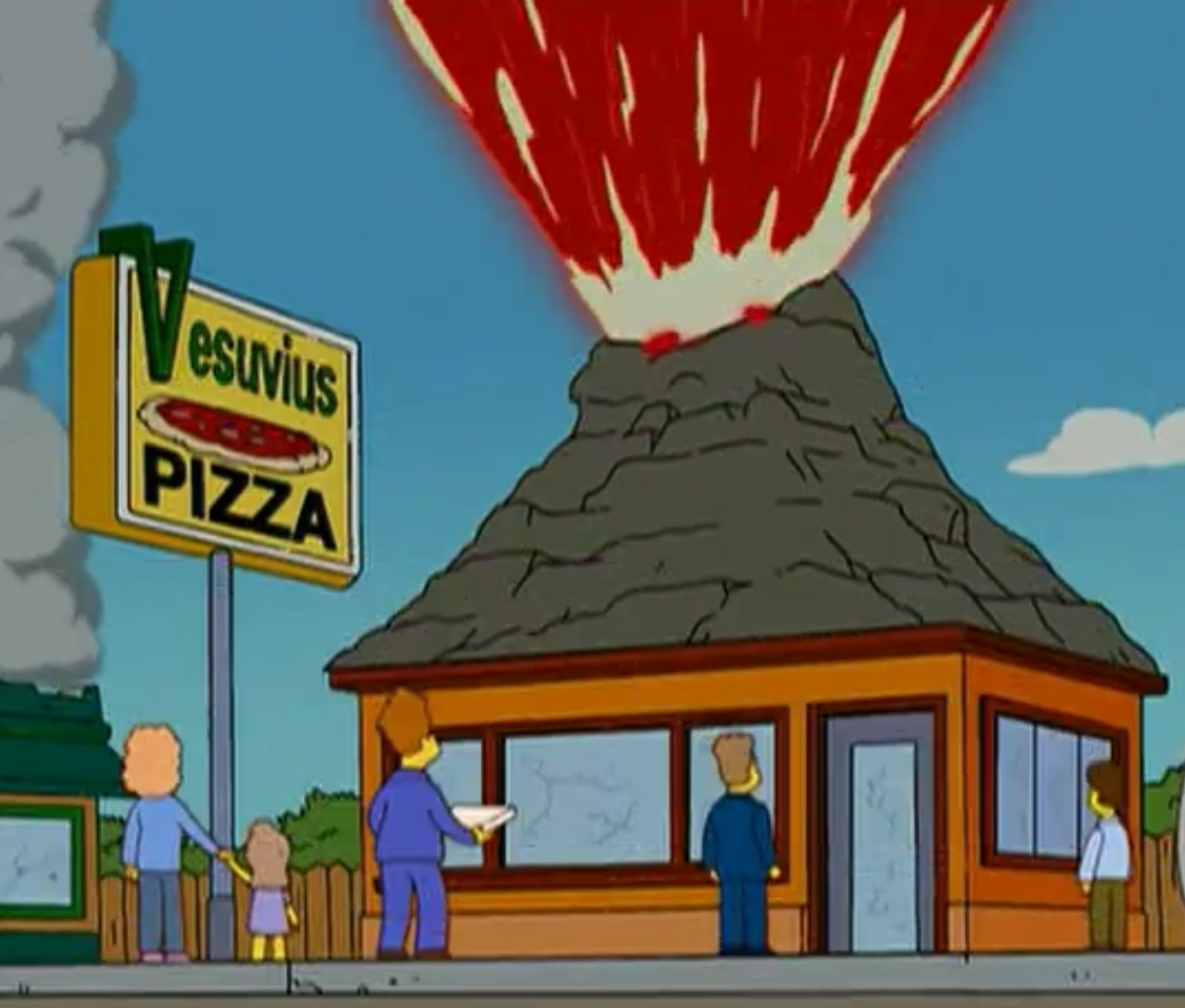 Vesuvius Pizza | Wiki Les Simpson | Fandom