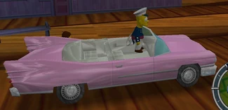 Pink Convertible Caddillac | Simpsons Wiki | Fandom