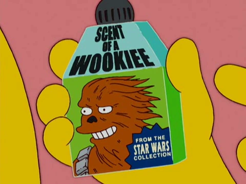 Scent of a wookiee | Simpsons Wiki | Fandom