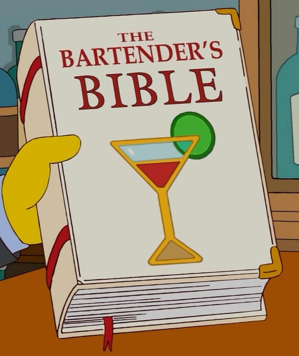 The Bartender's Bible | Simpsons Wiki | Fandom