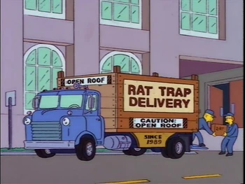 Rat Trap Delivery Truck | Simpsons Wiki | Fandom