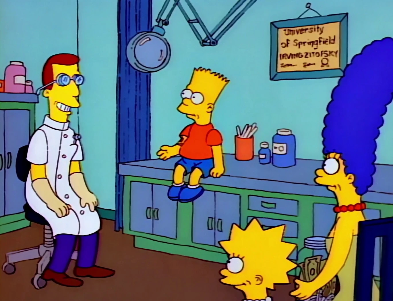 Dr. Zitsofsky's Dermatology Clinic | Simpsons Wiki | Fandom