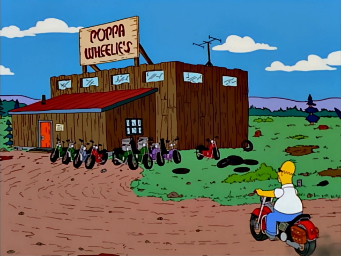Poppa Wheelie's | Simpsons Wiki | Fandom