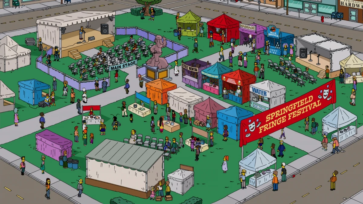 Springfield Fringe Festival | Simpsons Wiki | Fandom