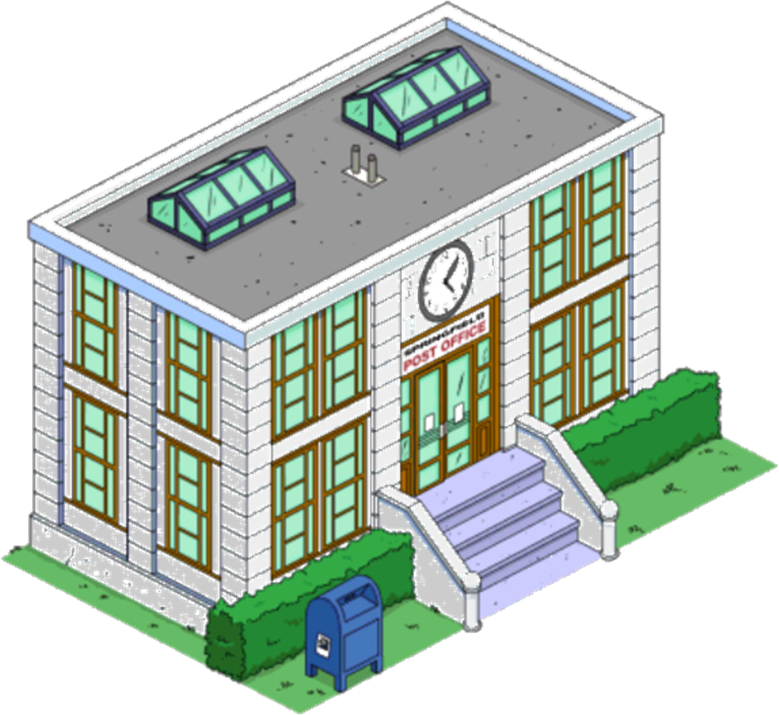 Springfield Post Office | Simpsons Wiki | Fandom