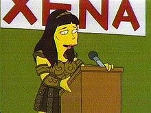 Xena, A Princesa Guerreira | Wikisimpsons | Fandom