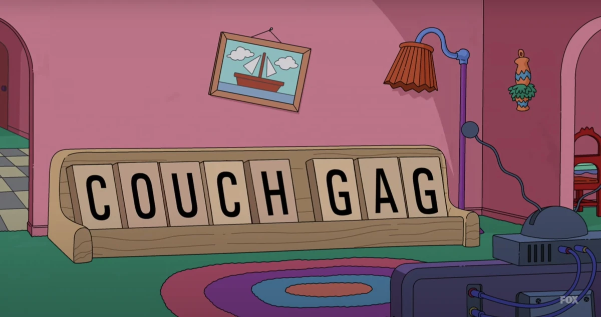 Scrabble Couch Gag | Simpsons Wiki | Fandom
