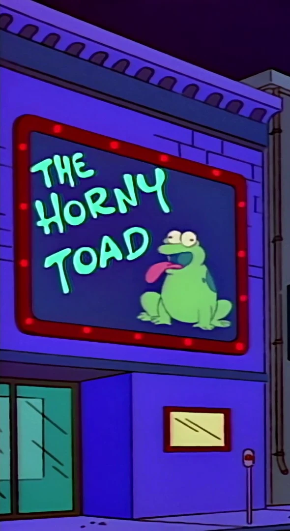 The Horny Toad | Simpsons Wiki | Fandom