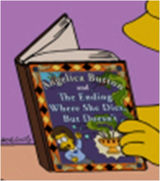 Angelica Button and the Ending Where She Dies But Doesn't | Simpsons ...