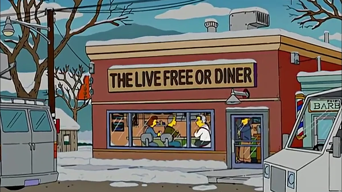 Live Free or Diner | Simpsons Wiki | Fandom