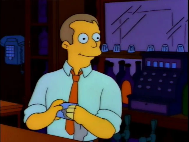 Flaming Moe's employee | Simpsons Wiki | Fandom