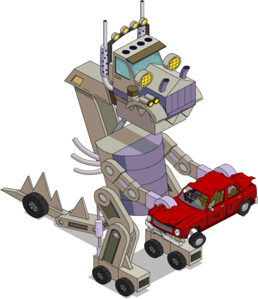Truckasaurus | Simpsons Wiki | Fandom